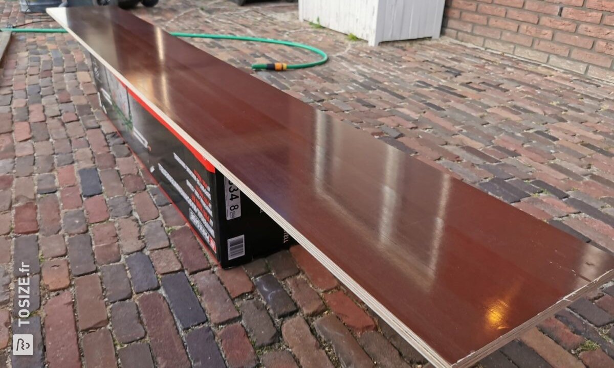 Restauration de remorque avec contreplaqué - TOSIZE.fr