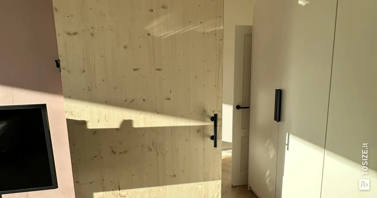 Porta scorrevole unica per la stanza | TOSIZE.it