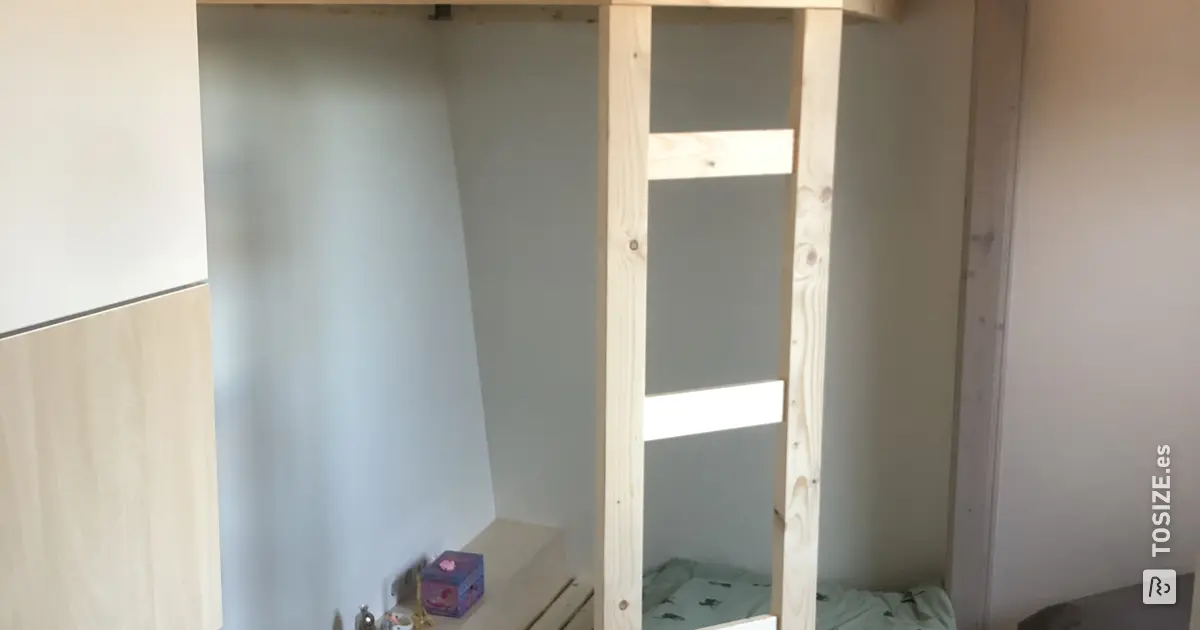 Cama infantil y zona de juegos Hágalo usted mismo - Maurits | TOSIZE.es