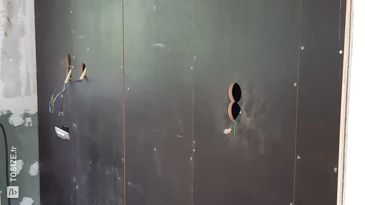 Mur HSB en multiplex, par Albert | TOSIZE.fr