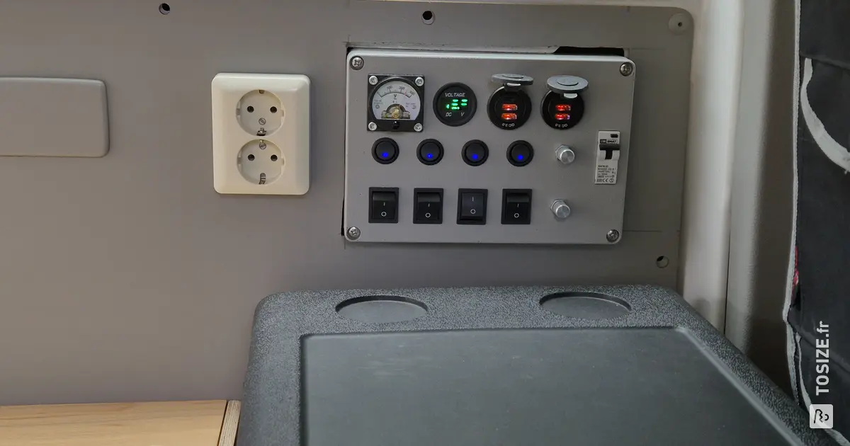 Tiroir coulissant pour cuisine de camping-car VW Transporter, par Mike ...