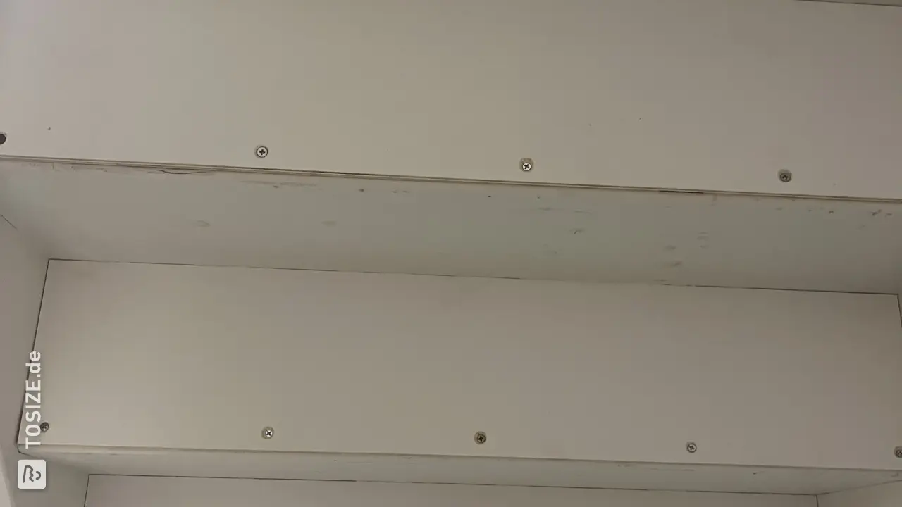 Schließen einer offenen Treppe mit Setzstufen | TOSIZE.de