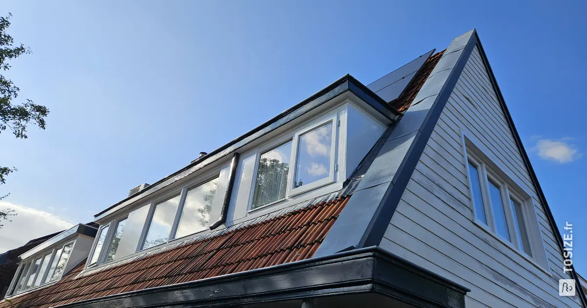 Rénovation de lucarne à faire soi-même avec du contreplaqué imperméable ...