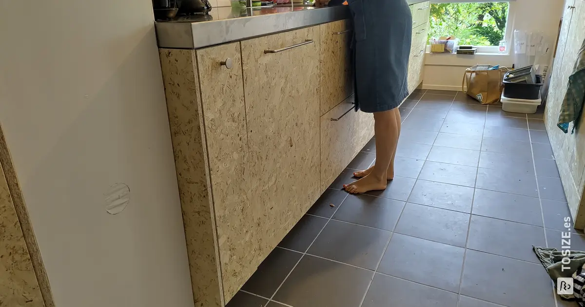 Hack de cocina Ikea con OSB, de Gijs | TOSIZE.es
