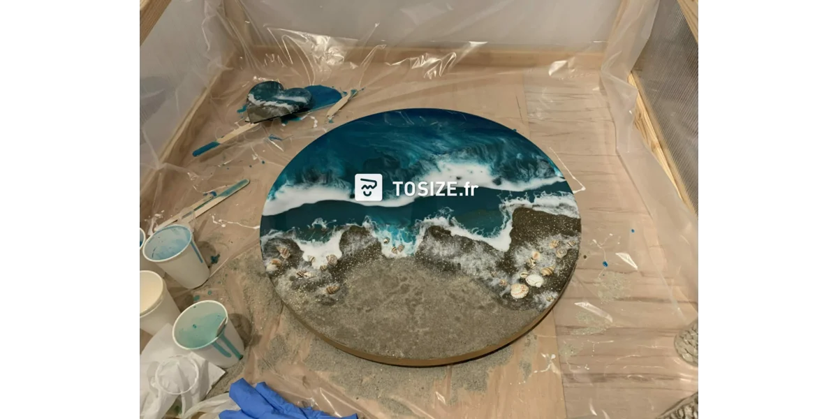 Créez une « œuvre d'art marine » étape par étape | TOSIZE.fr