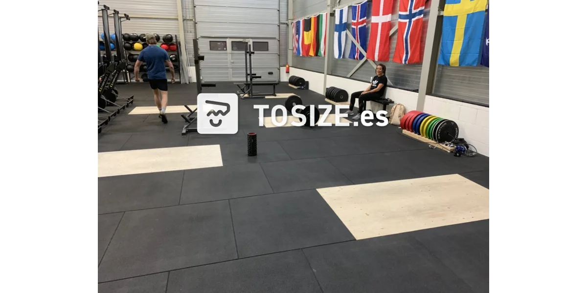 Plataformas olímpicas de levantamiento de pesas de base | TOSIZE.es