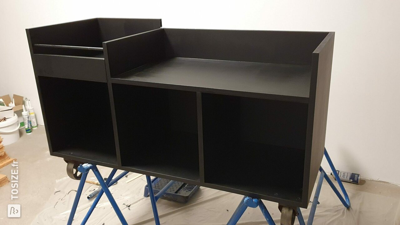 Meubles en vinyle pour tourne-disque et collection de disques - TOSIZE.fr