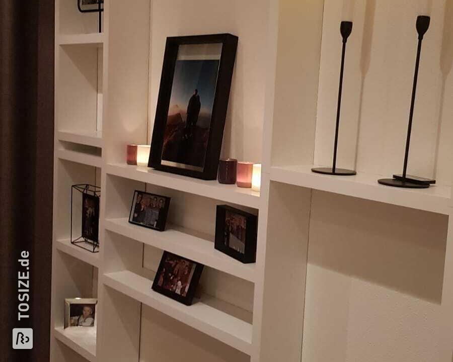 Kundenspezifisches DIY Show Rack mit MDF, von Jos - TOSIZE.de