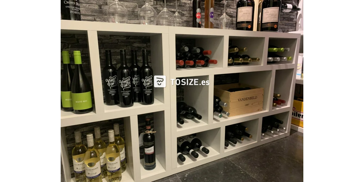 Bodega de bricolaje, gabinetes abiertos de MDF, por Harold | TOSIZE.es