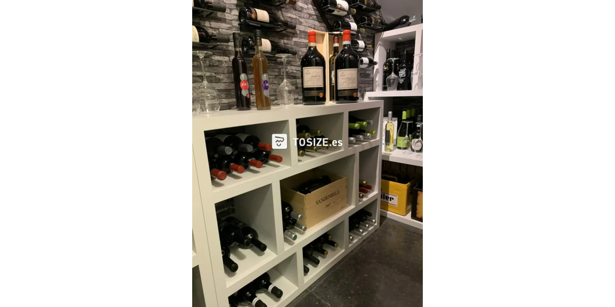 Bodega de bricolaje, gabinetes abiertos de MDF, por Harold | TOSIZE.es