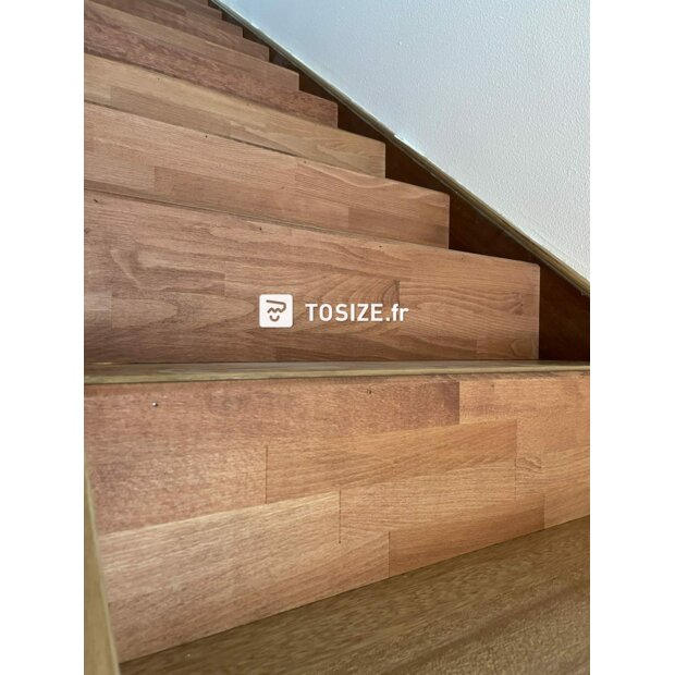 Fermez les escaliers avec du hêtre massif, par Ruben | TOSIZE.fr