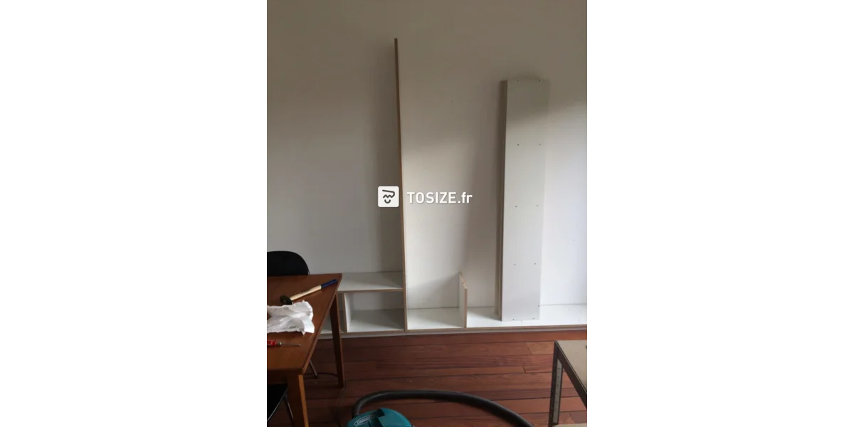 Bibliothèque multifonctionnelle sur mesure en MDF | TOSIZE.fr