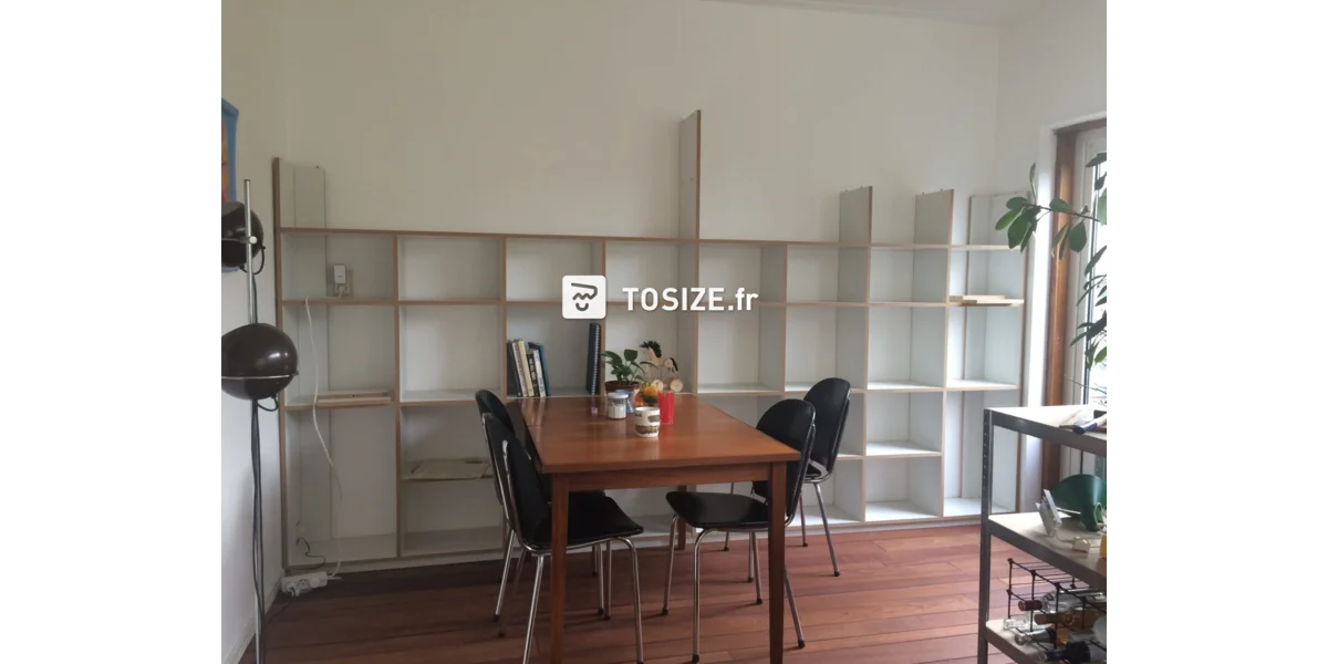 Bibliothèque multifonctionnelle sur mesure en MDF | TOSIZE.fr