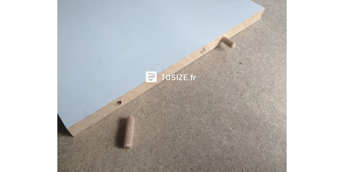 Bibliothèque multifonctionnelle sur mesure en MDF | TOSIZE.fr