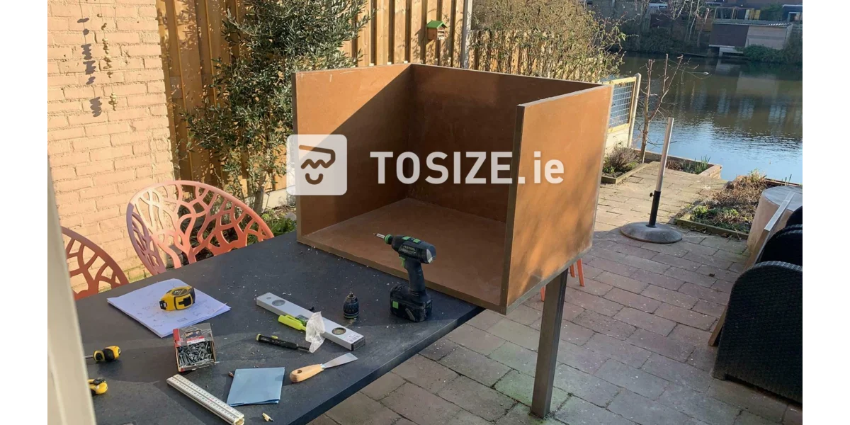 Closet In The Shed For The Freezer Made Of Mdf Tosizeie