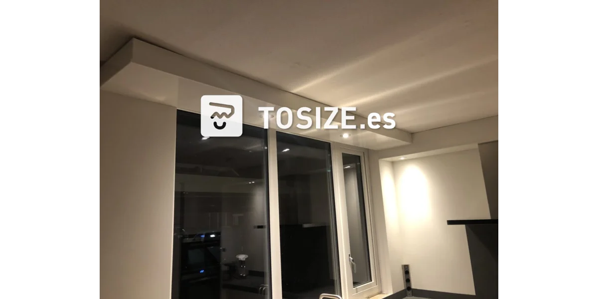 Techo acabado con cala de MDF | TOSIZE.es