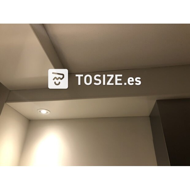 Techo acabado con cala de MDF | TOSIZE.es
