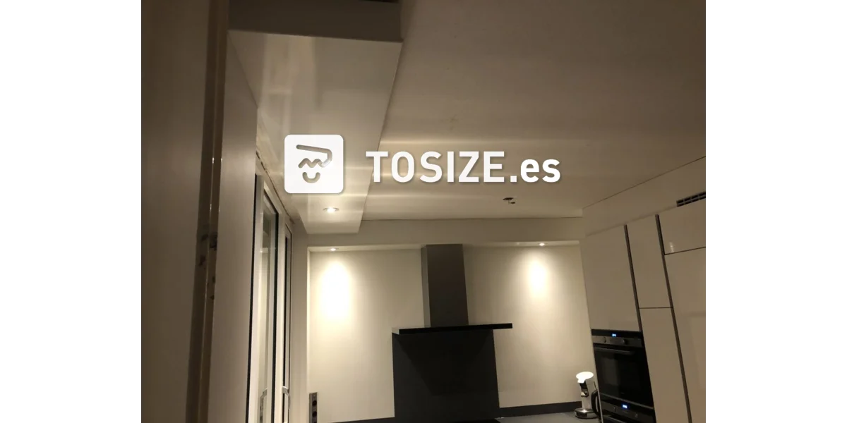 Techo acabado con cala de MDF | TOSIZE.es