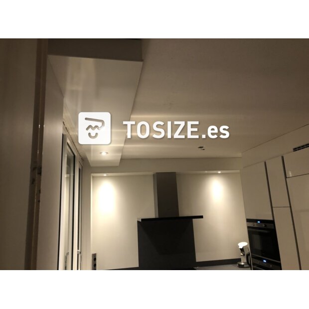 Techo acabado con cala de MDF | TOSIZE.es