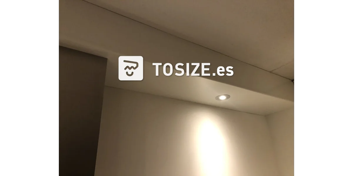 Techo acabado con cala de MDF | TOSIZE.es