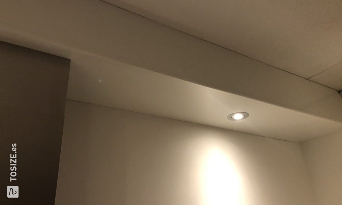 Techo acabado con cala de MDF - TOSIZE.es