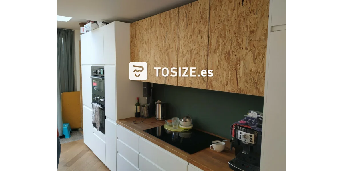 Mejora tu cocina y pasillo de Ikea con un robusto OSB | TOSIZE.es