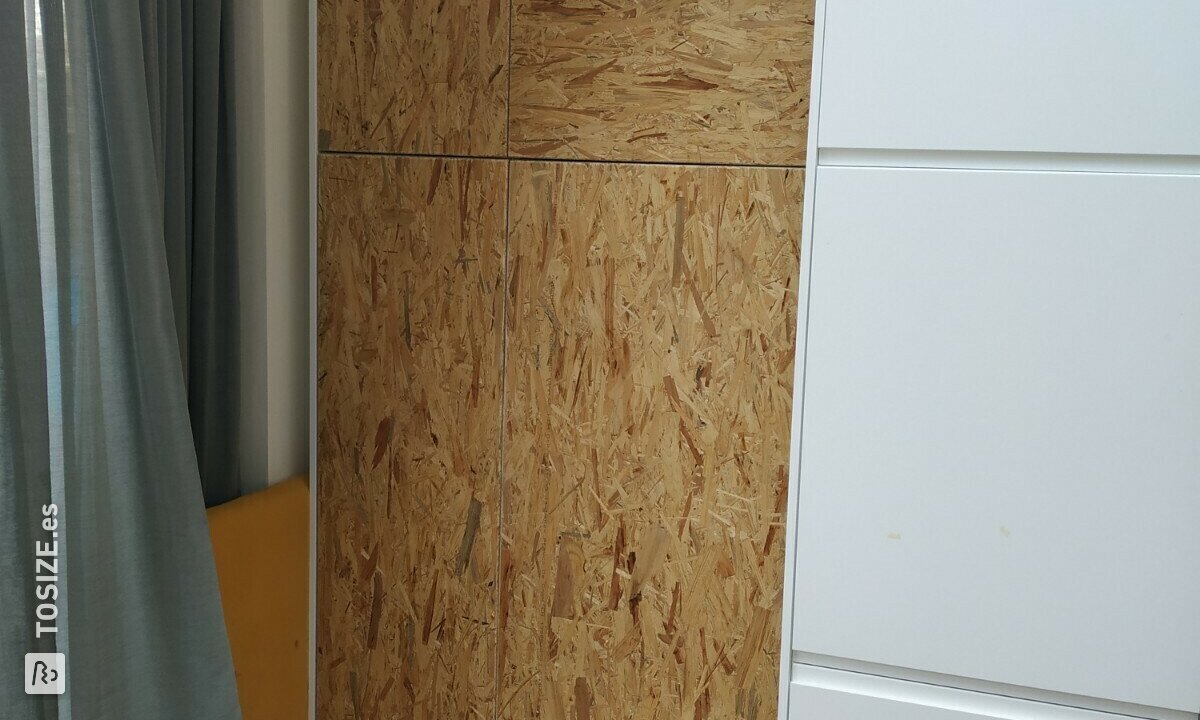 Mejora tu cocina y pasillo de Ikea con un robusto OSB - TOSIZE.es