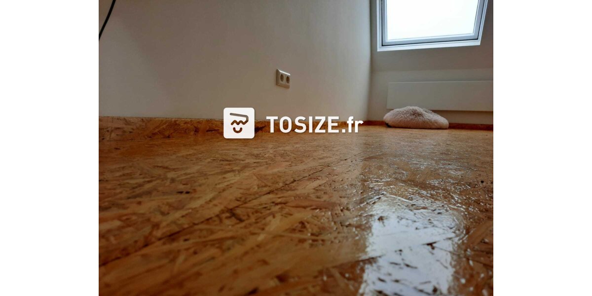 Plinthes OSB pour une pièce rurale/robuste | TOSIZE.fr