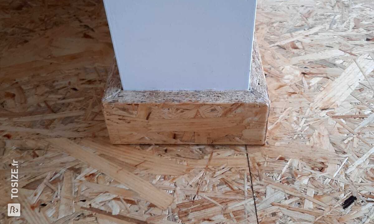 Plinthes OSB pour une pièce rurale/robuste | TOSIZE.fr