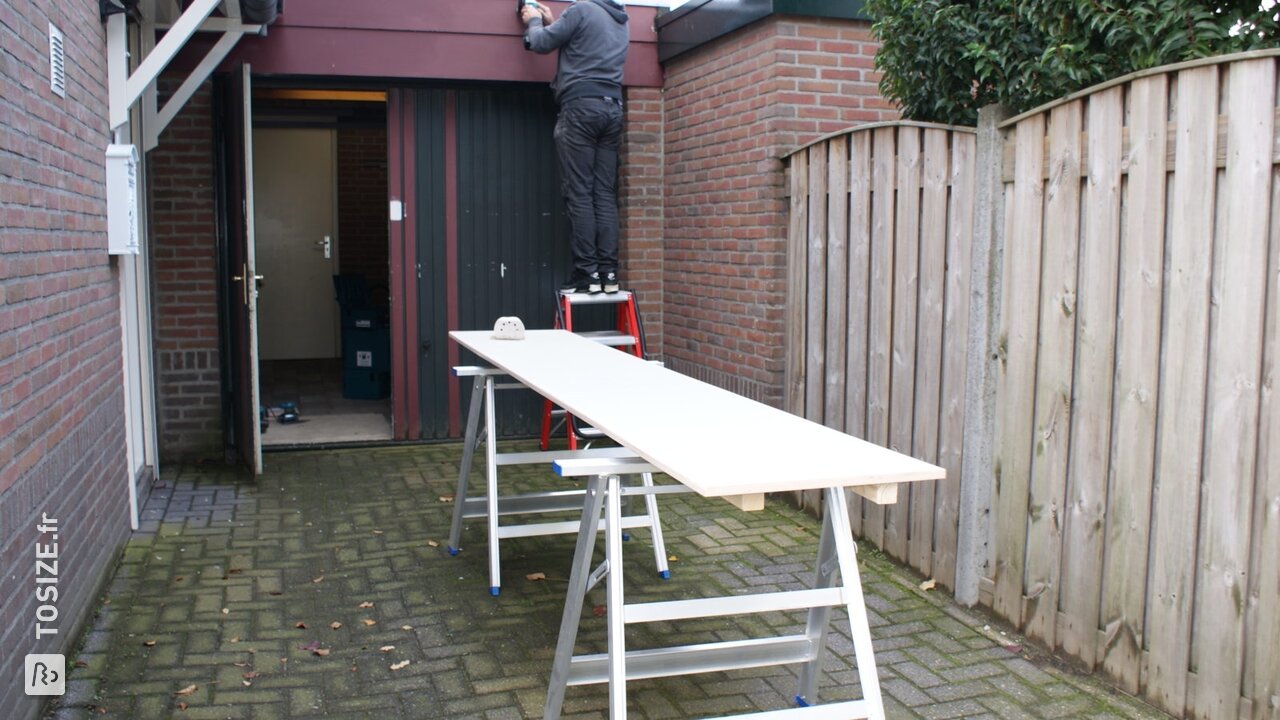 Renouveler la façade de garage avec Multiplex - TOSIZE.fr