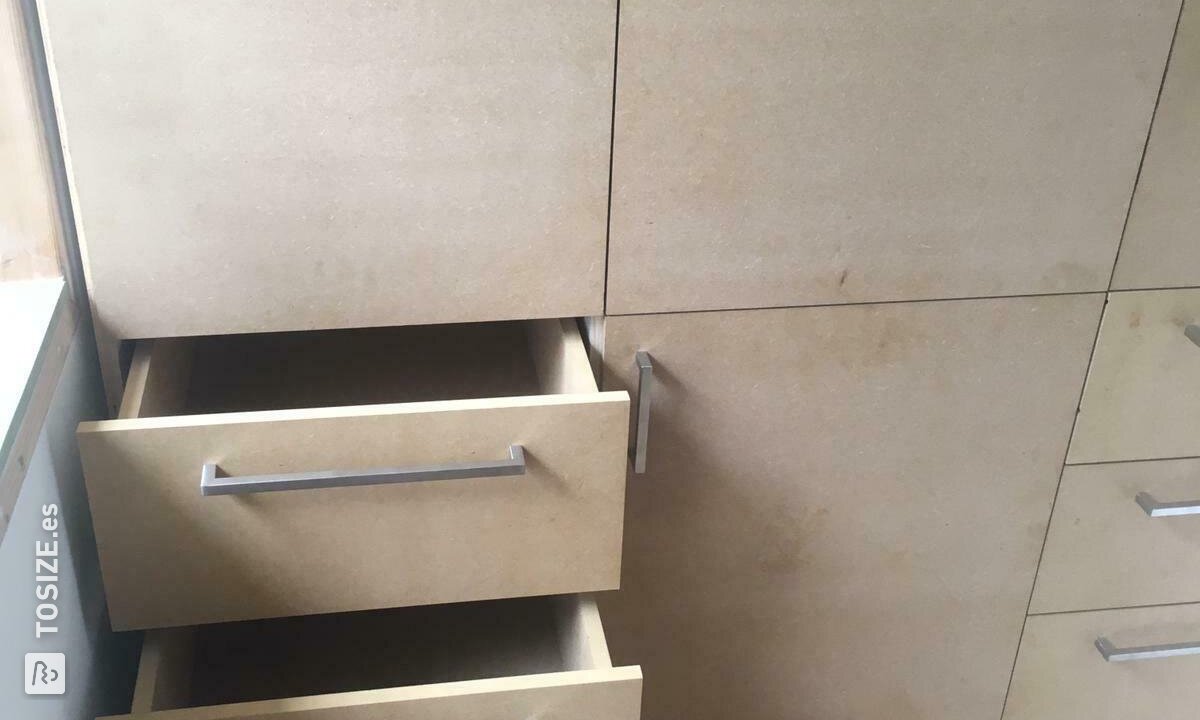 Cocina MDF impermeable, de Nino - TOSIZE.es