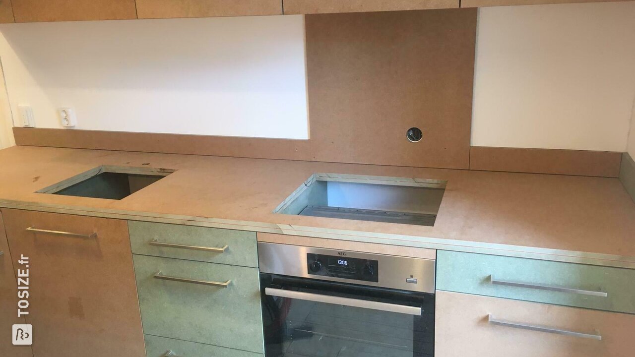 Cuisine MDF étanche, par Nino - TOSIZE.fr