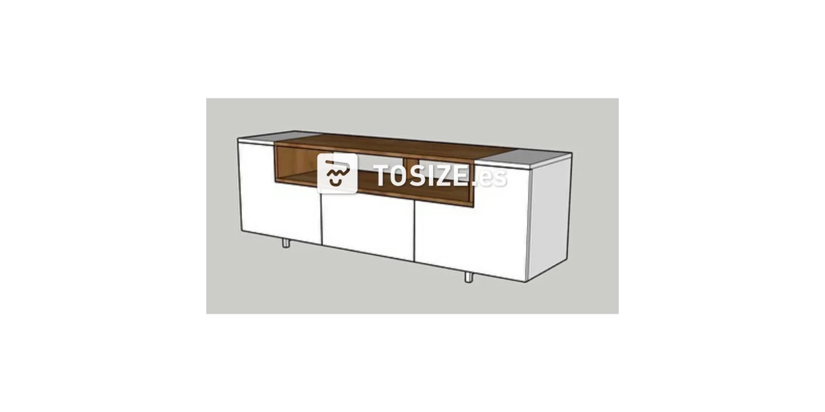 Mueble de TV de MDF, de RH Hout Design | TOSIZE.es