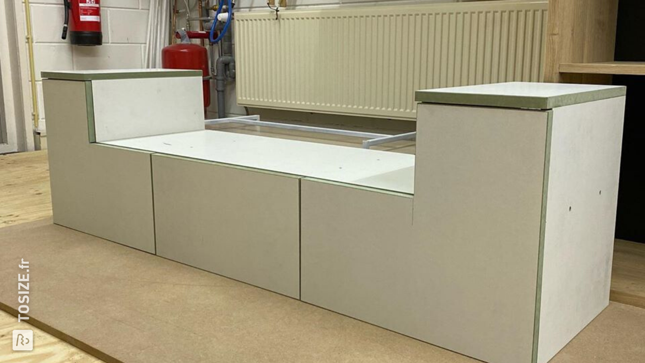 Meuble TV en MDF, par RH Hout Design - TOSIZE.fr