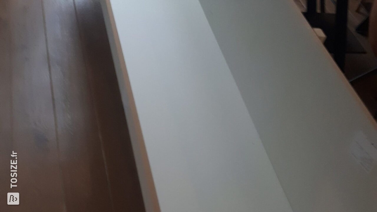 Banc de table à manger en MDF Laque de près de 3 mètres! - TOSIZE.fr