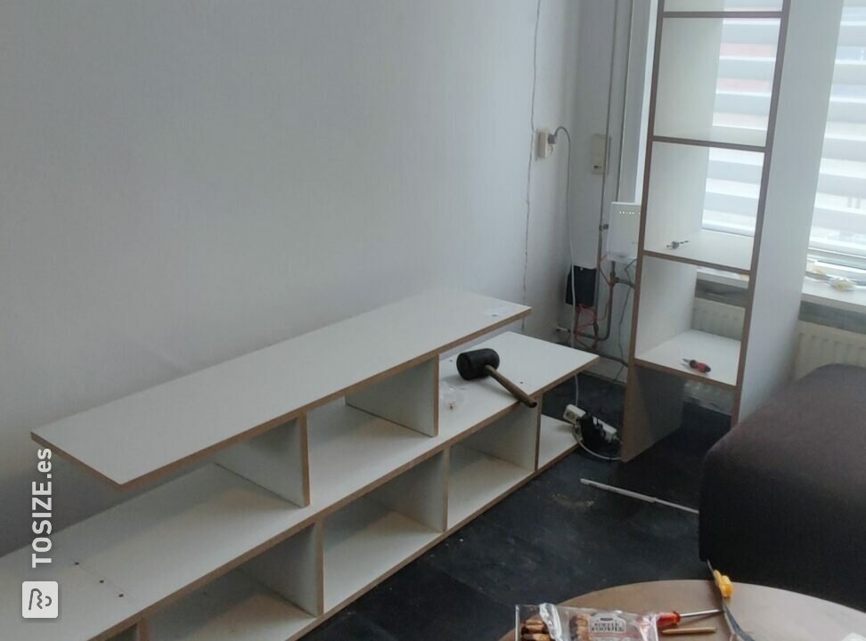 Hágalo usted mismo: haga su mueble de TV de MDF - TOSIZE.es