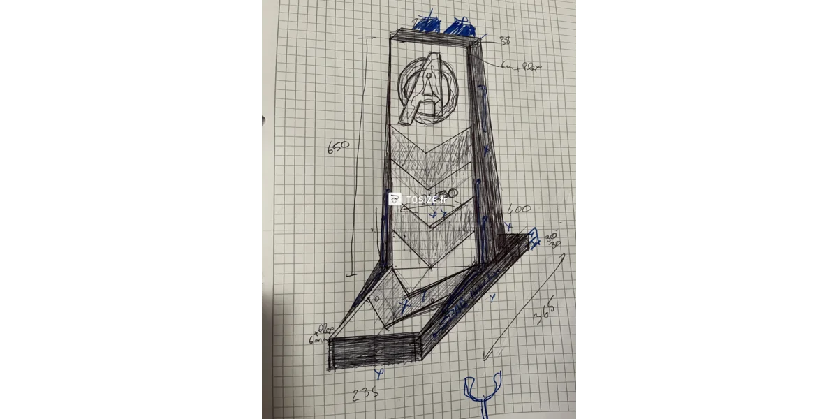 Support pour statue | TOSIZE.fr