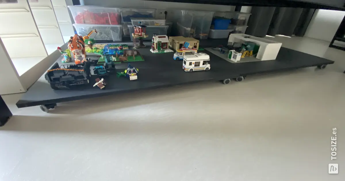 Móvil MDF Lego / tableros de juego | TOSIZE.es
