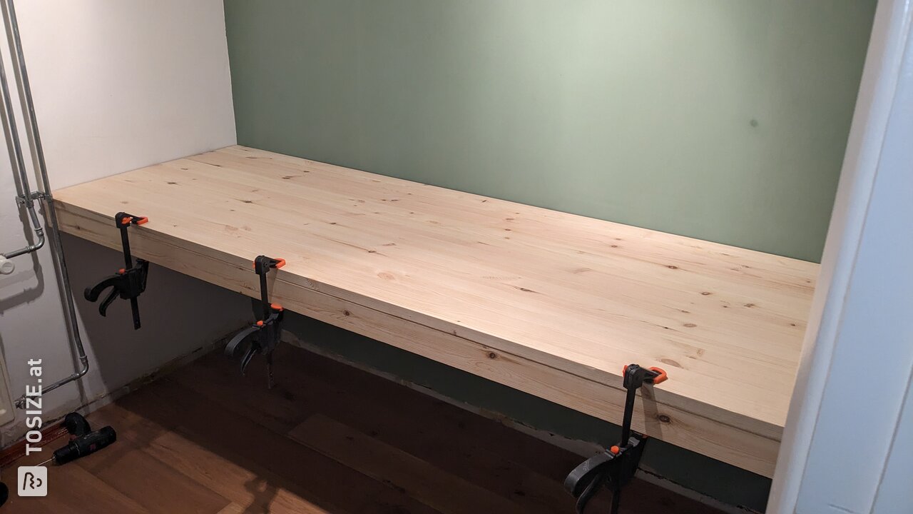 Net als Bas zelf een zwevend bureau op maat maken? - TOSIZE.at