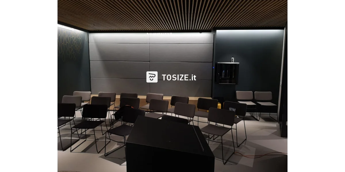 MDF black cove for luxury display LED strip | TOSIZE.it