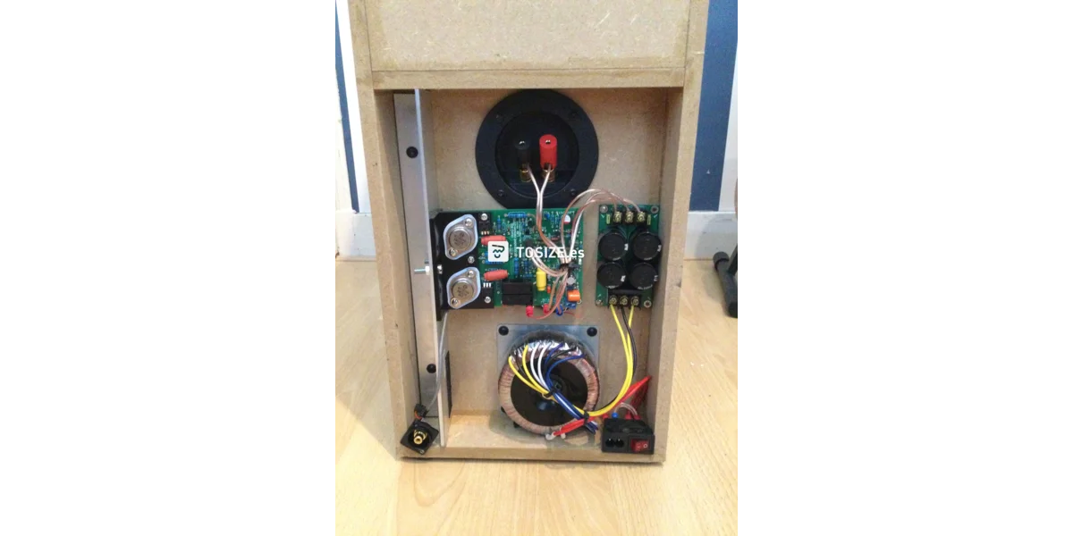 Crea tus propios altavoces activos personalizados con MDF | TOSIZE.es
