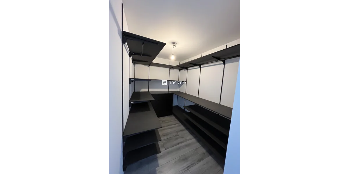 DIY : Ameublement en MDF fait maison pour dressing par Wesley | TOSIZE.fr