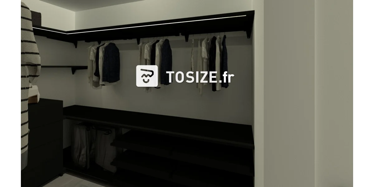 DIY : Ameublement en MDF fait maison pour dressing par Wesley | TOSIZE.fr