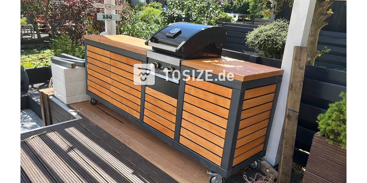 DIY: Buitenkeuken met 40 mm Okoume multiplex blad door Rob | TOSIZE.de