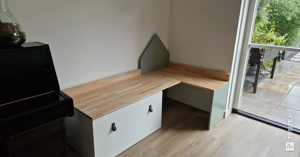 DIY : Coin de jeux pour enfants avec panneaux en hêtre | TOSIZE.fr