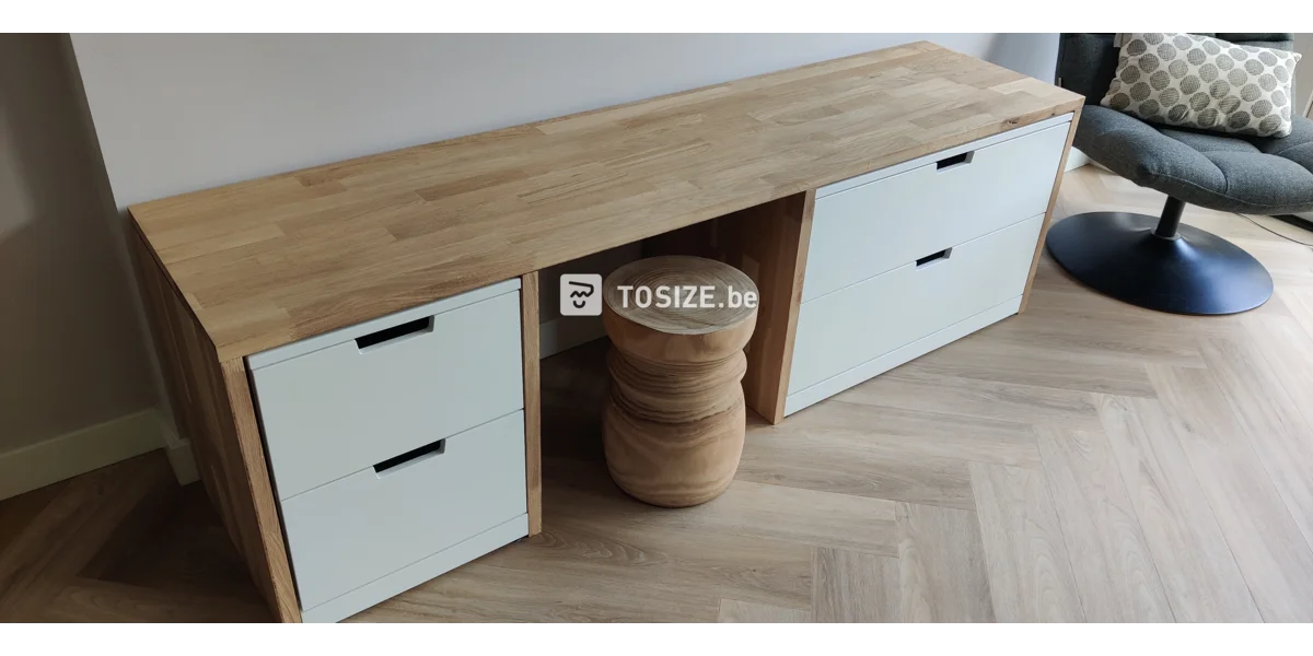 Nordli Children s corner with oak DIY Franklin Michelle TOSIZE.be