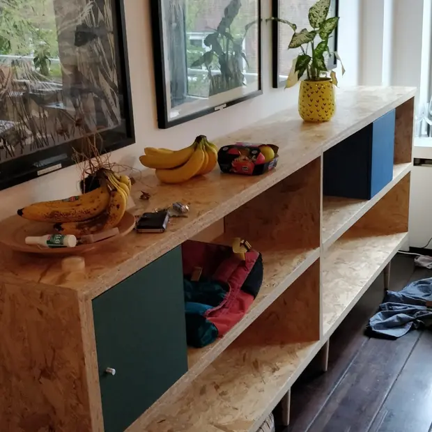 DIY: Machen Sie Ihr eigenes OSB-Sideboard von Gijs | TOSIZE.de