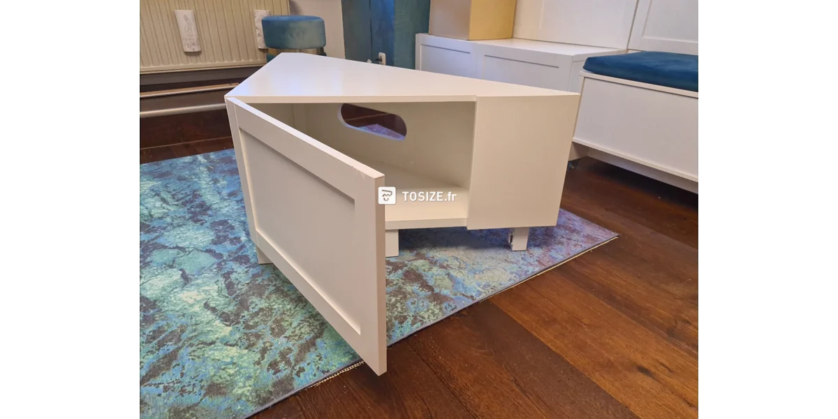 Placard IKEA personnalisé : projet de bricolage pour utiliser les coins ...