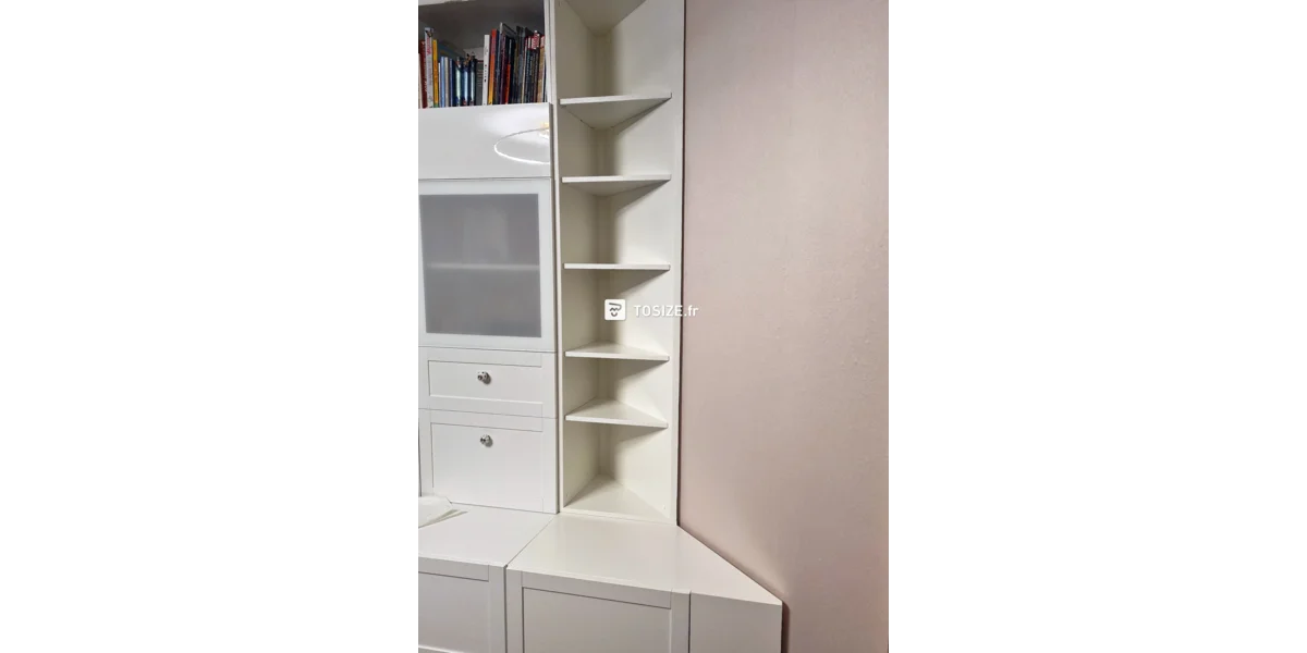 Placard IKEA personnalisé : projet de bricolage pour utiliser les coins ...