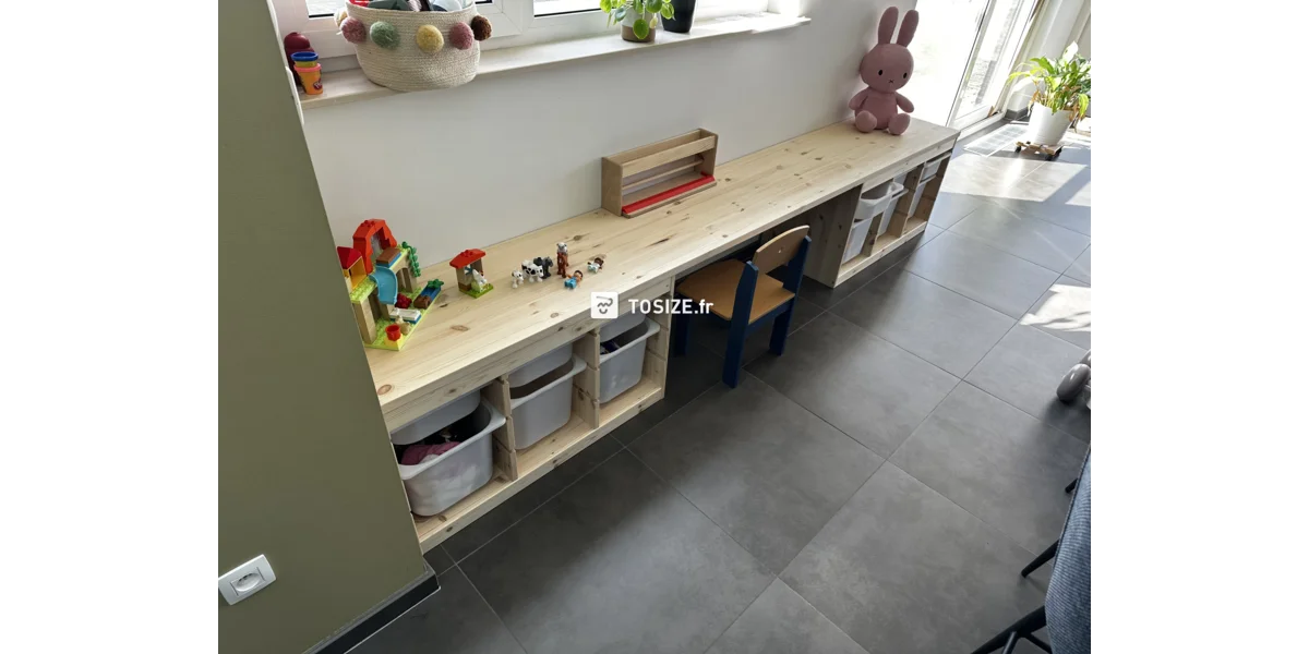 Coin de jeu IKEA Trofast Inspiration par Jo | TOSIZE.fr